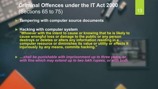 Information technology act | PPTX
