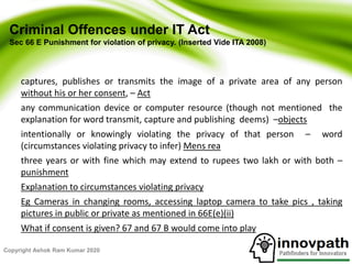 Information Technology Act - Offences edited.pdf | Crime & Harmful Acts ...