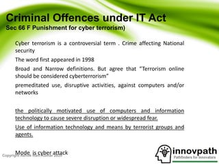 Information Technology Act - Offences edited.pdf | Crime & Harmful Acts ...