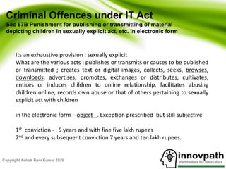 Information Technology Act - Offences edited.pdf | Crime & Harmful Acts ...