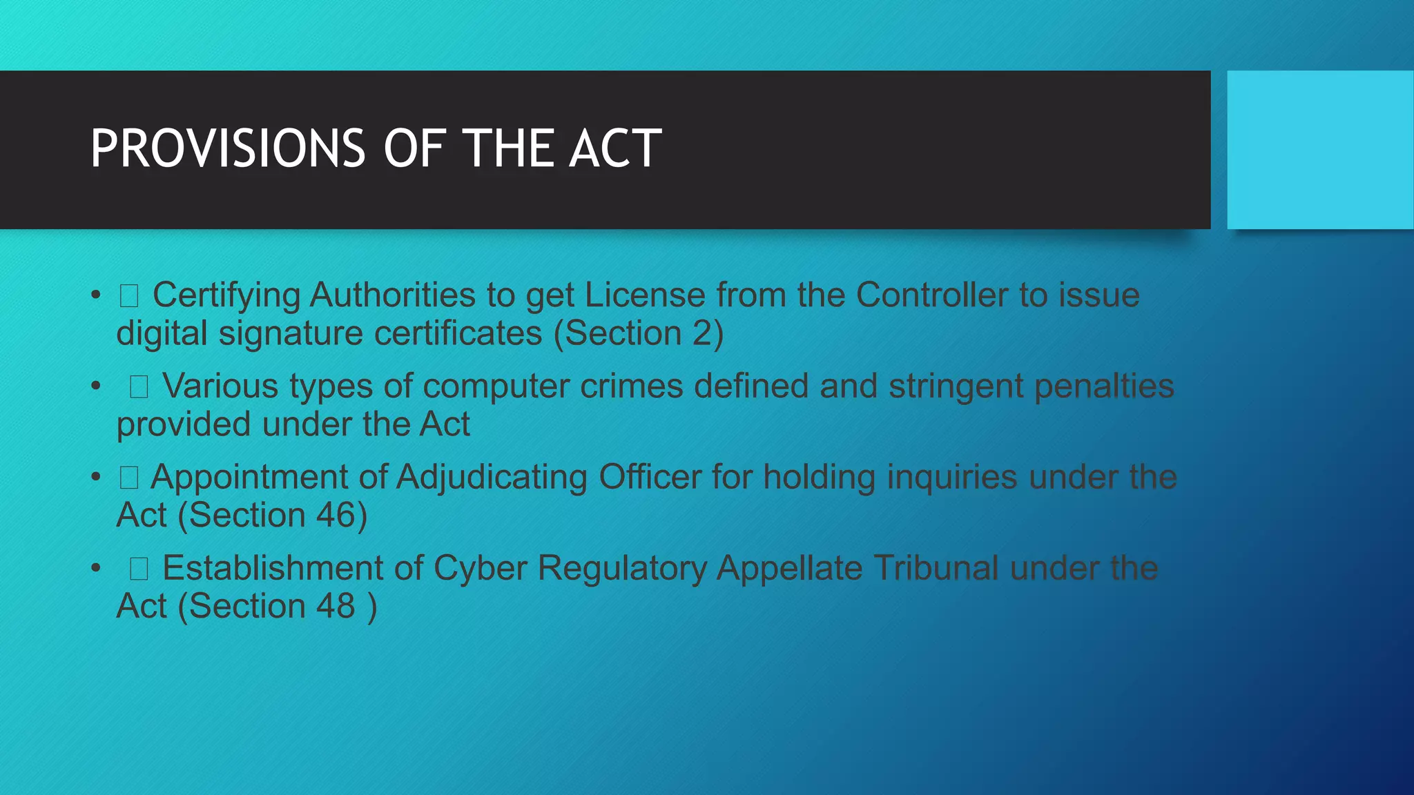 Information technology act 2000 | PPTX