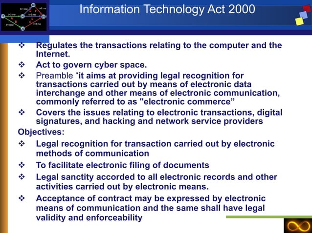 Information Technology Act | PPT