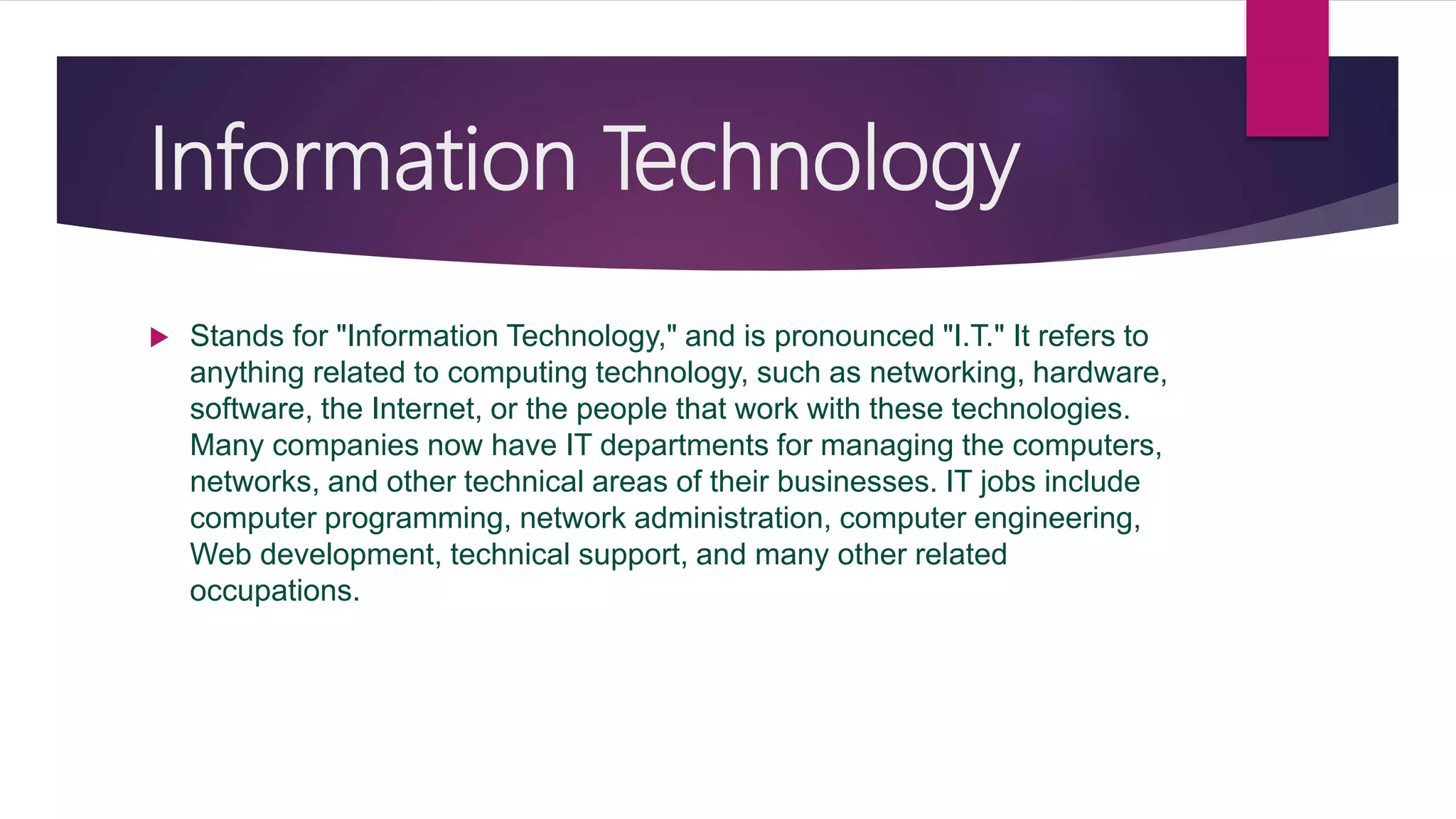Information technology and consumer behavior | PPT