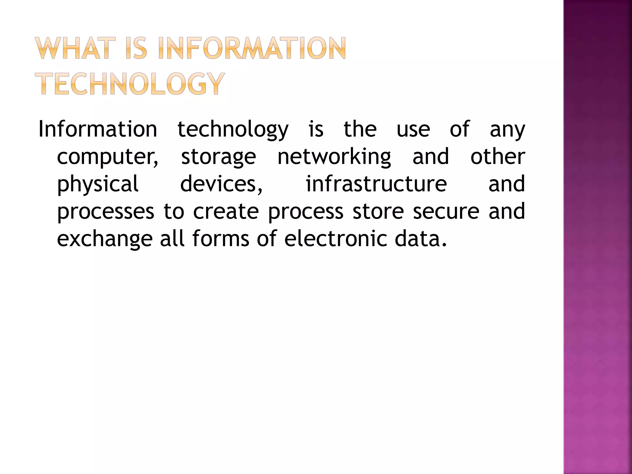 foedumed:Information technology and educational change 14_16 | PPT