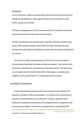 Information Technology At Ici | PDF