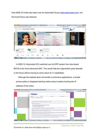 Information Technology At Ici | PDF