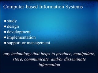 Information Technology Classification Talk | PDF