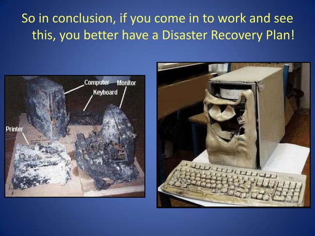 Information Technology Disaster Planning | PPTX