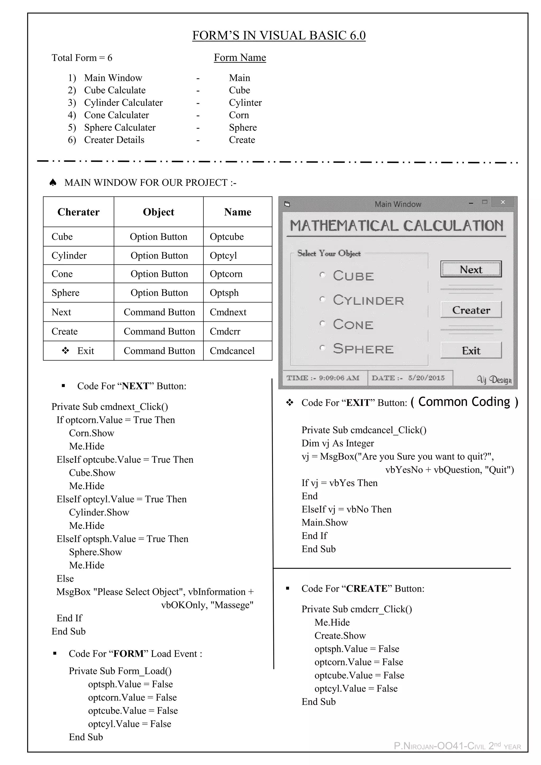 Visual Basic | PDF