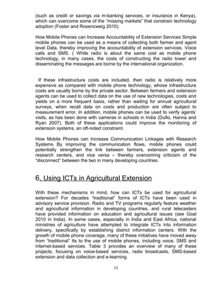 Information technology in agriculture of bangladesh and other ...