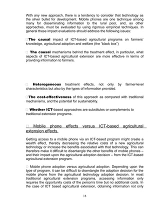 Information technology in agriculture of bangladesh and other ...