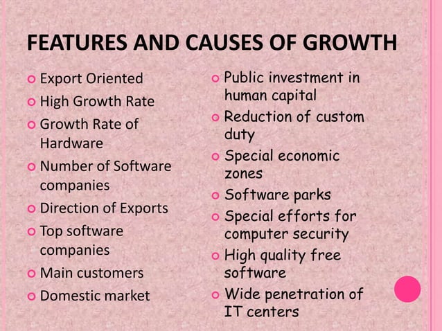 Information technology industry | PPTX