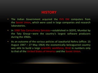 Information technology industry of india | PPTX