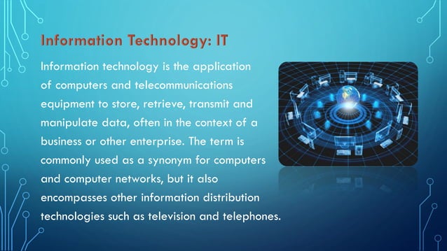 Information technology in 21th Century Classroom | PPT