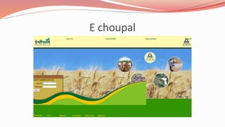 Information Technology in Rural Development | PPTX