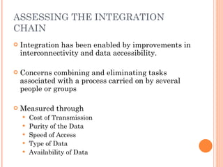 Information technology, integration and organizational change | PPT