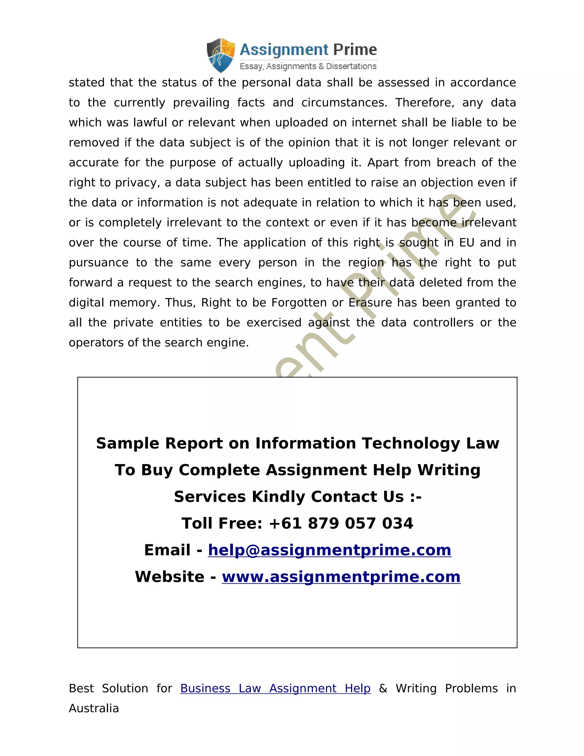 Information technology law | PDF