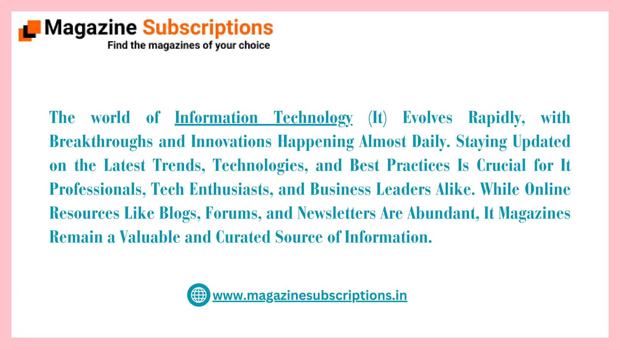 Information Technology Magazines - IT.pdf