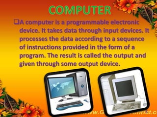 INFORMATION TECHNOLOGY | PPTX