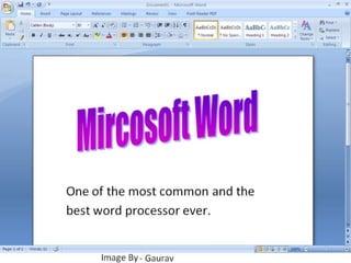Word Processor | PPT
