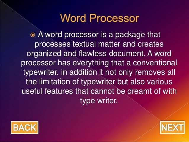 Word Processor