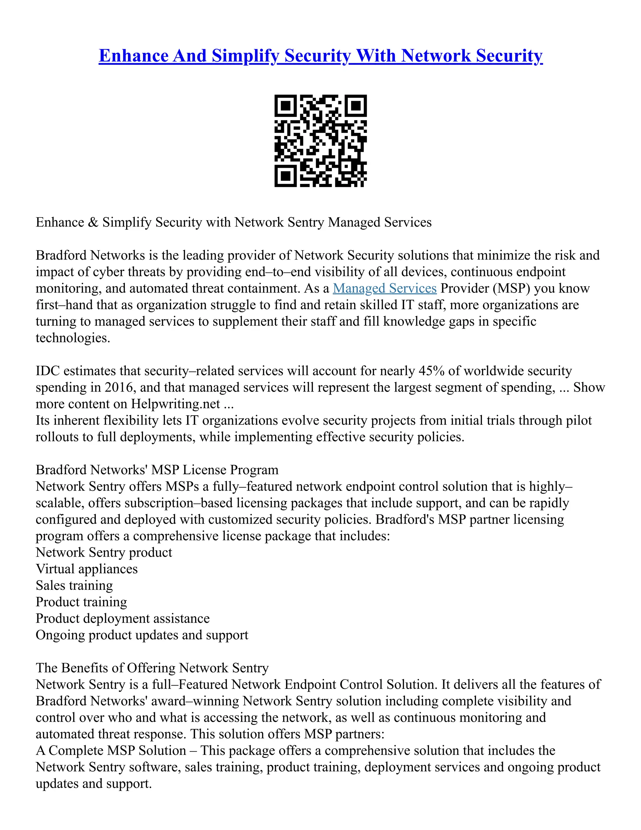 Information Technology Security Is Vital For The Success Pdf It And Internet Support