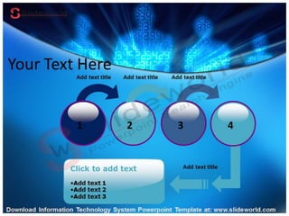 Information technology system powerpoint template | PPTX | Technology ...