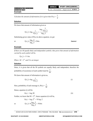 Information theory | PDF | Physics | Science