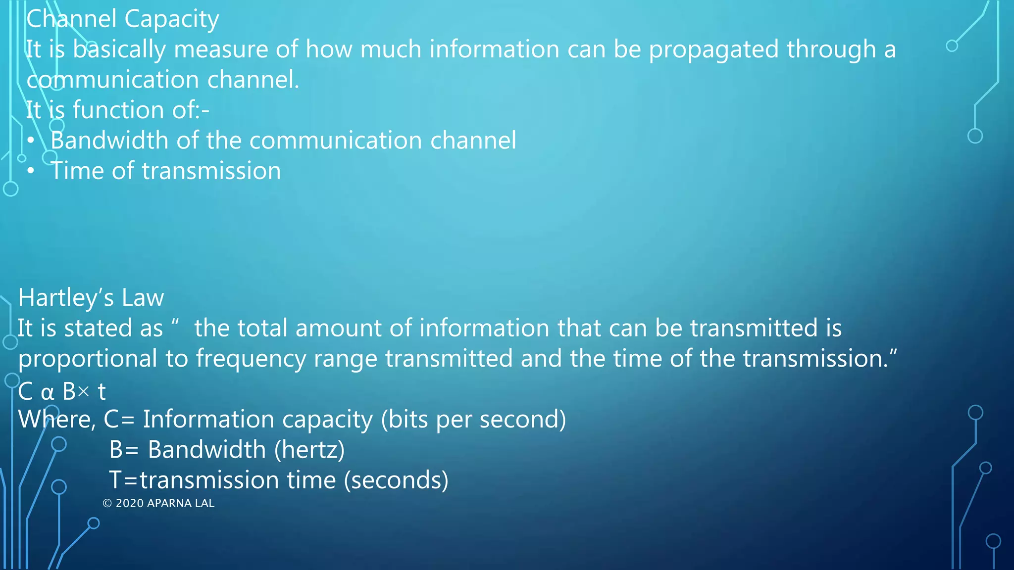 Information theory | PPT