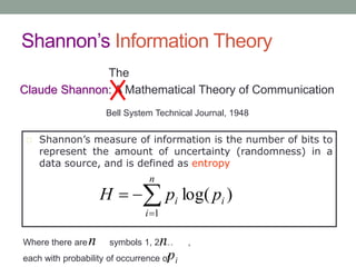 Information theory | PPTX