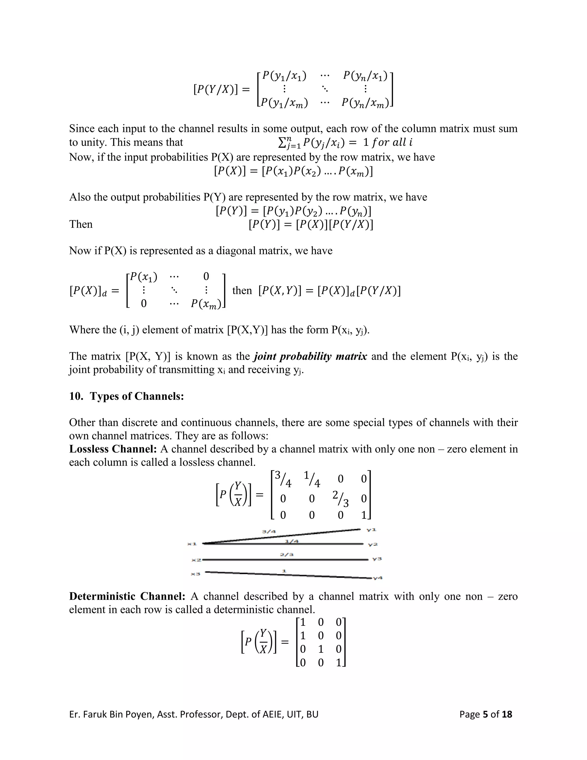 Information Theory - Introduction | PDF