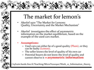 Information theory | PPTX
