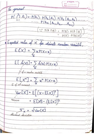 Information Theory and Coding Notes - Akshansh | PDF