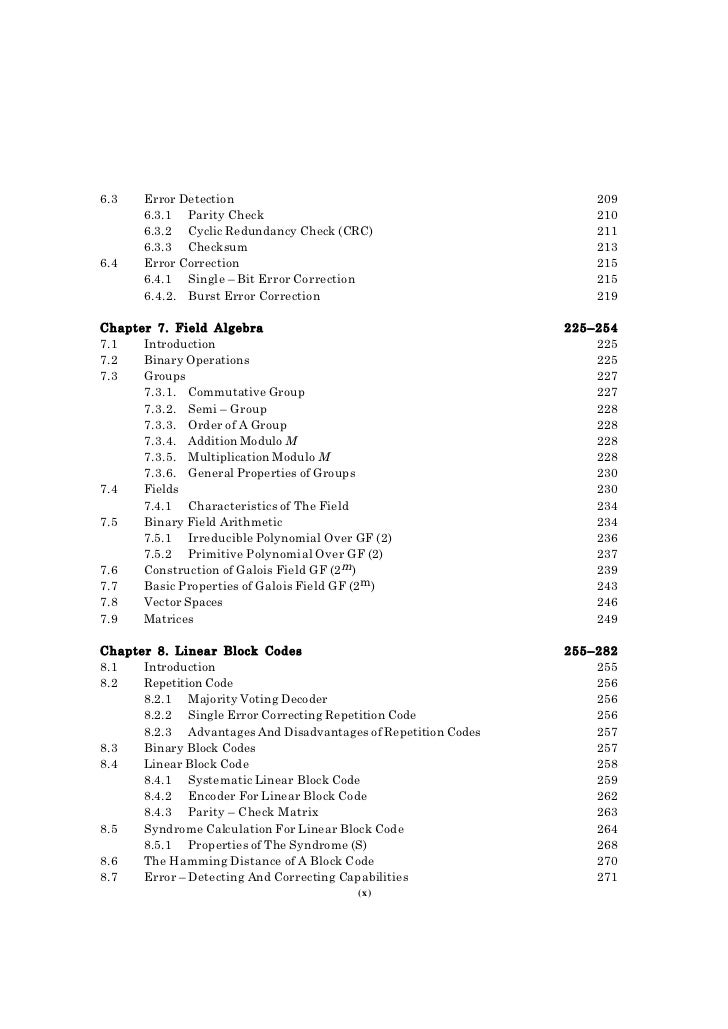 Information theory & coding (ECE)