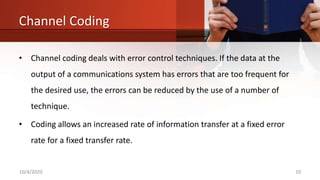Applications of information theory in communication engineering | PPT