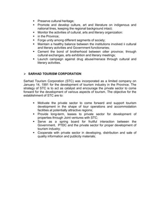 Information tourism dept | PDF