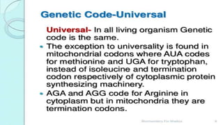 Genetic Information Transfer (Biology for Engineers) | PPTX