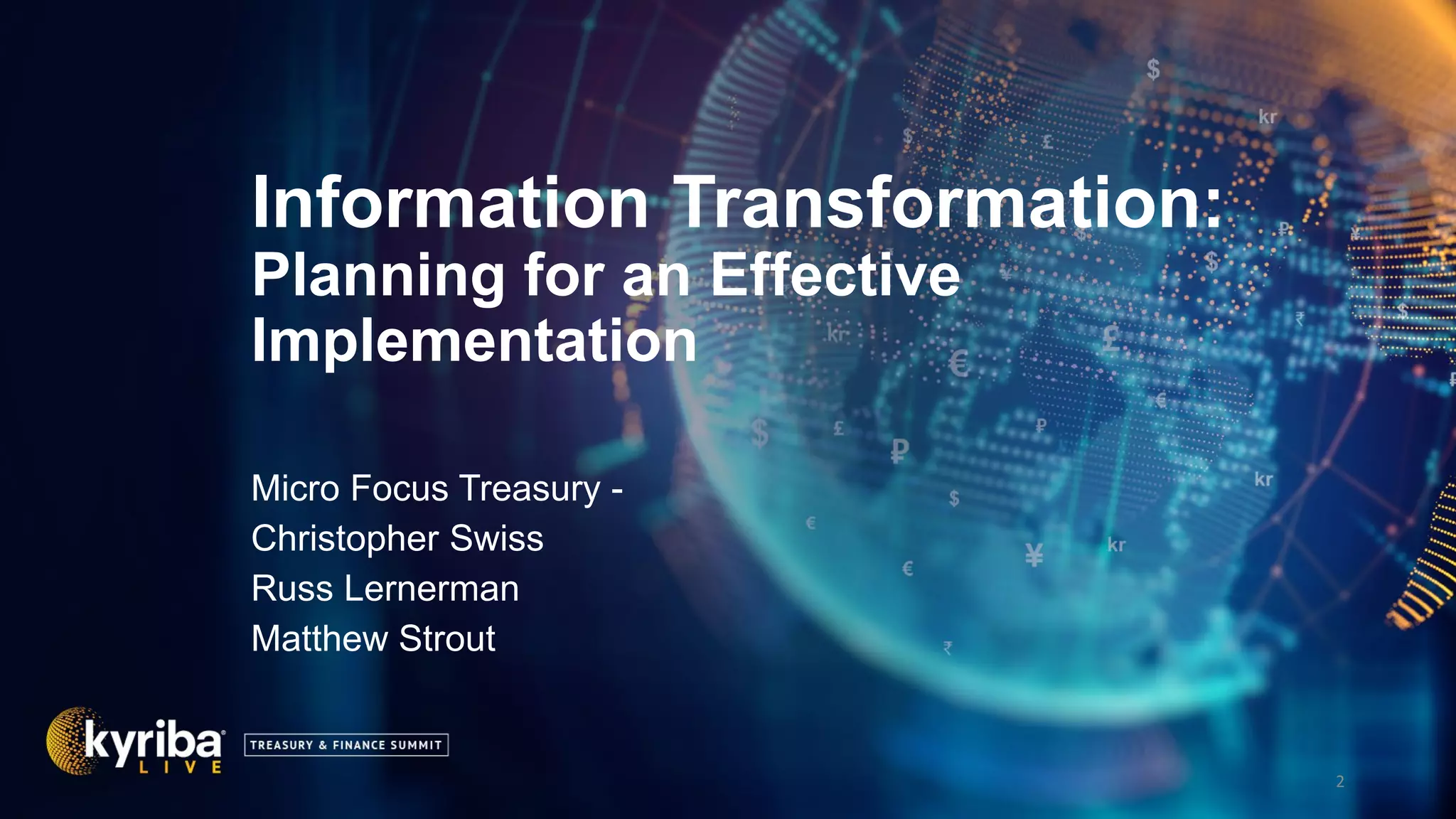 Information Transformation: Planning for an Effective Implementation | PPT
