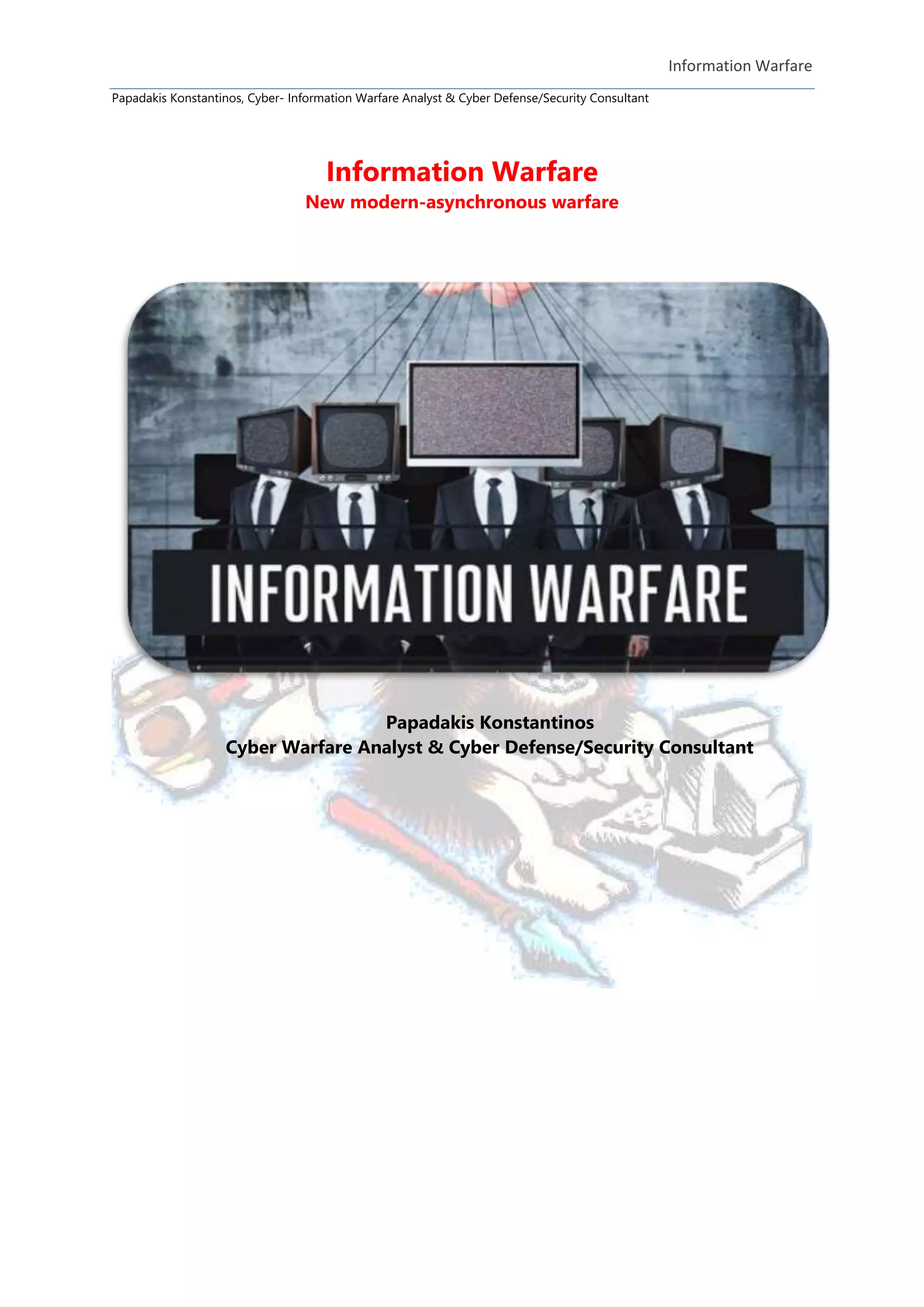 Information Warfare | PDF
