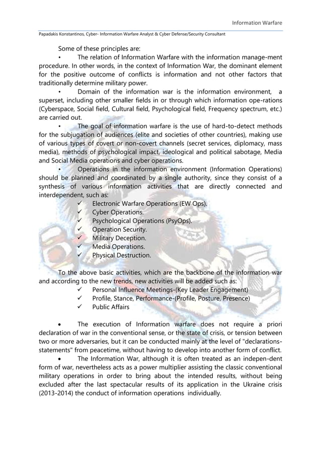 Information Warfare | PDF