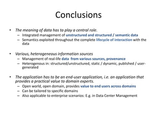 The Information Workbench - | PPTX