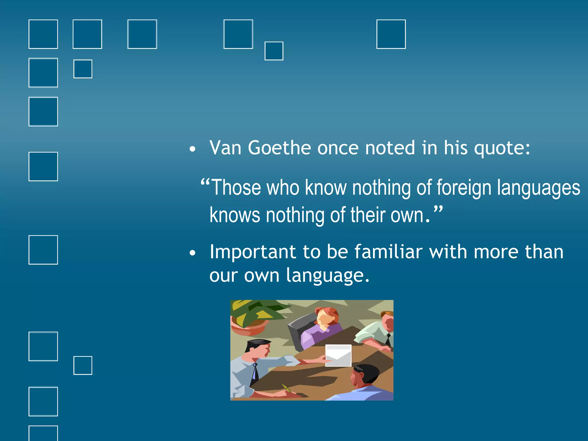 Importance to be bilingual. | PPTX | Business | Business and Finance