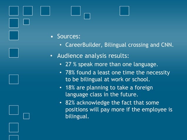 Importance to be bilingual. | PPTX | Business | Business and Finance