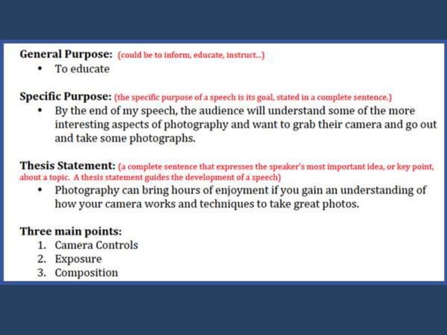 Informative Speech Information | PPTX