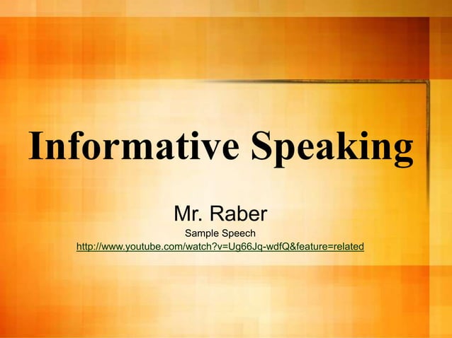 Informative Speaking.ppt