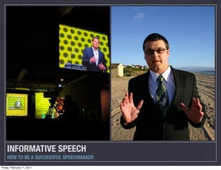 Informative Speech | PPT