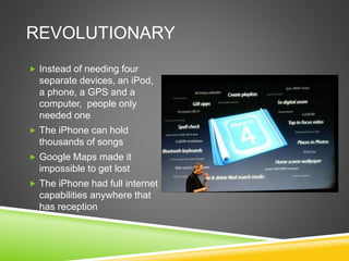 iPhone Informative speech | PPTX