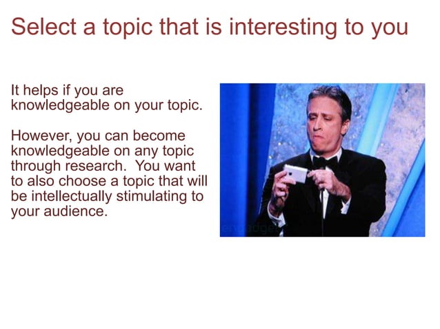 Informative Speech Objectives | PPTX