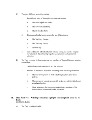 Informative speech outline v3 006 | PDF