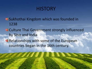 Informative speech [thailand] | PPT